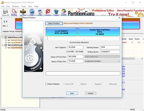 how to partition an external hard drive windows 10 eassos