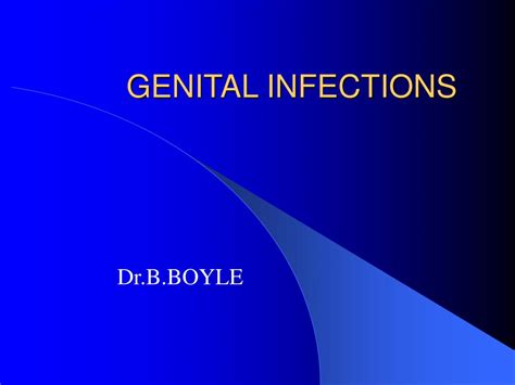 Ppt Genital Infections Powerpoint Presentation Free Download Id