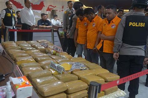 Polda Aceh Gagalkan Peredaran Narkoba Jaringan Malaysia Sita 20 Kg