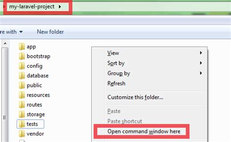 how to setup laravel environment on windows programmer nganggur