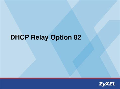 Ppt Dhcp Relay Agent Option 82 Powerpoint Presentation Free