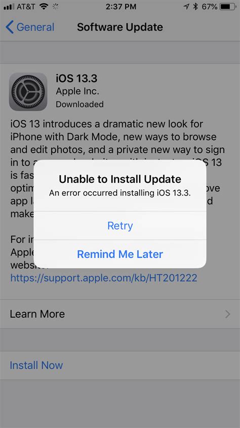 i can t update ios 13 3 on my iphone 8 i… apple community