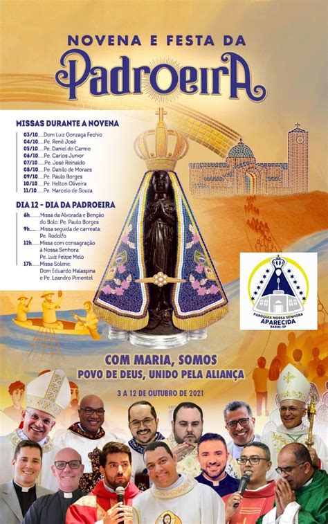 Paróquias Da Diocese Tem Programação Especial Para Celebrar A Padroeira