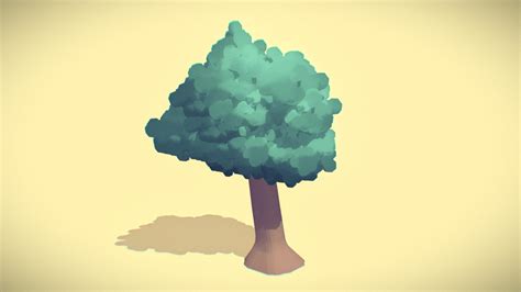 ghibli stylized tree download free 3d model by alex ace luckysalt [088ff27] sketchfab