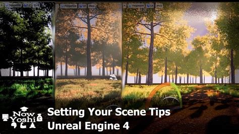 scene setting tutorial unreal engine 4 youtube
