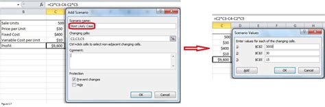 how to use scenario manager in excel [with examples] exceldemy