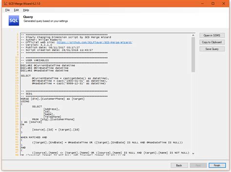 scd type 1 and type 2 in merge statement sql player