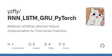 github yzfly rnn lstm gru pytorch rnncell lstmcell grucell pytorch