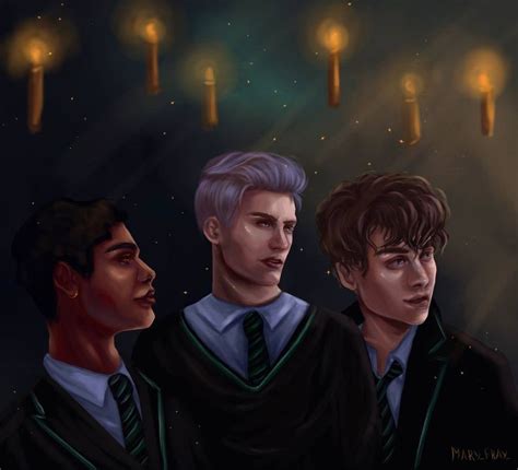 Draco Malfoy Theodore Nott And Blaise Zabini Слизерин Гарри поттер