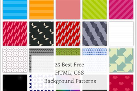 25 best free css background patterns by wpshopmart