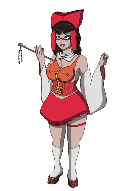 Safebooru 1girl Adapted Costume Alternate Skin Color Armpits Ascot