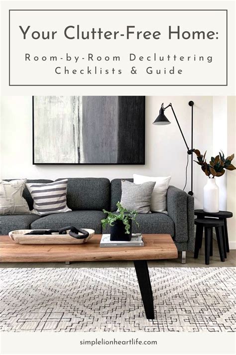 Your Clutter Free Home Step By Step Decluttering Checklists To