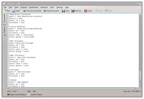 using samba to share your linux folders with another pc or