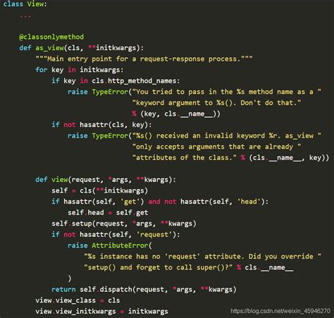 django 知识库：as view 解析 django中的as view lhl c的博客 csdn博客