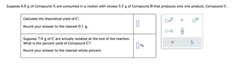 Solved Calculate The Theoretical Yield Of C Round Your