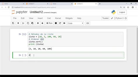 lista en python parte 2 youtube