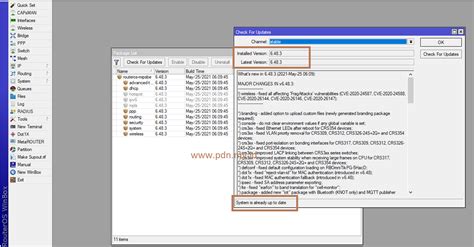 Tutorial Mudah Update Router Mikrotik Pdn My Id