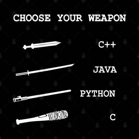 java vs c vs python vs c programming language comparison joke