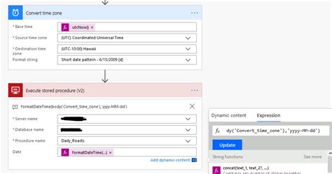 passing parameter for a stored procedure then ema