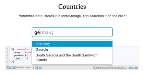 typeahead js for jquery twitter s flexible autocomplete noupe