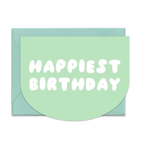 Happiest Birthday Mint The Paper Craft Pantry