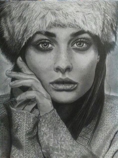 Realistic Portrait Drawings