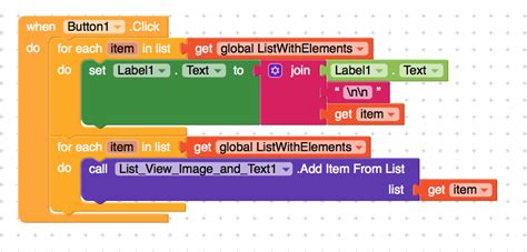 adding multiple items to listview image and text component guides