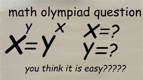 United Kingdom A Nice Exponential Equation Math Olympiad Question
