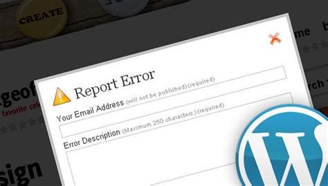 report error wp plugin daddy design