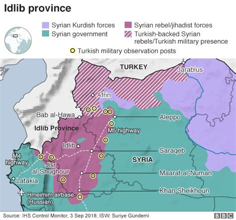 Syria War Turkey Reinforces Military Posts In Idlib Bbc News
