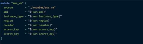 build terraform modules to make it components into code