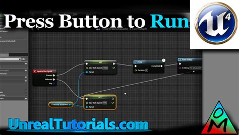 unreal engine 4 tutorial press button to sprint run artofit