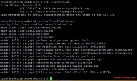 how to install and use linux malware detect lmd