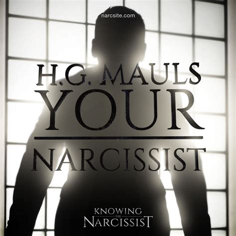 Hg Tudor Knowing The Narcissist The Worlds No 1 Resource About