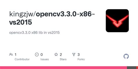 github kingzjw opencv3 3 0 x86 vs2015 opencv3 3 0 x86 lib in vs2015