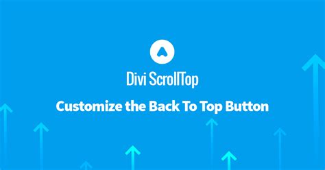 divi scrolltop