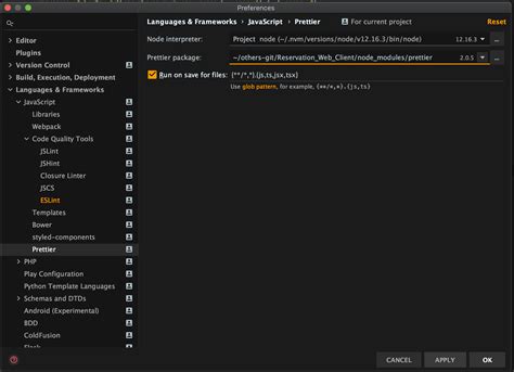 react js project 개발 환경 설정하기 3편 eslint and prettier 설정으로