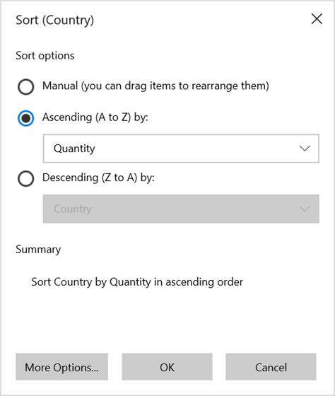 excel like filtering and sorting in uwp pivot grid control