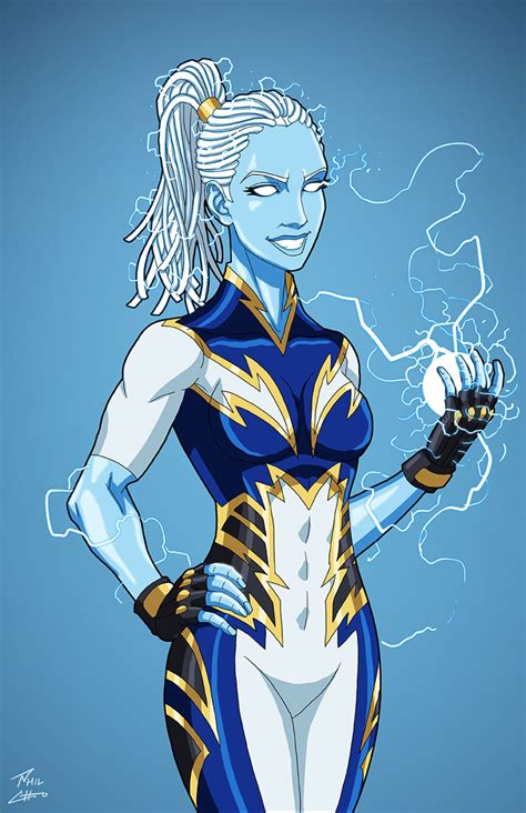 Lightning Earth 27 Commission By Phil Cho On Deviantart Superhero