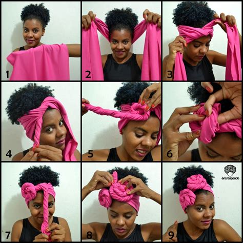 Tutorial Outubro Rosa Scarf Hairstyles Hair Wrap Scarf Hair Scarf