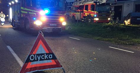 Brand I Mekanisk Verkstad I Mölndal Kraftig Rökutveckling Svt Nyheter
