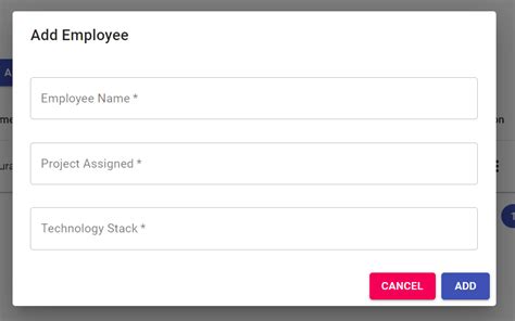github anuragarwalkar employee portal react assignment live preview