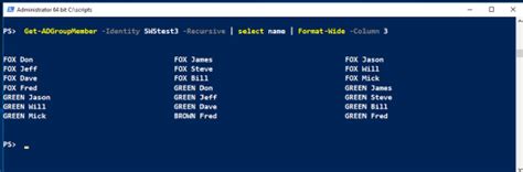 how to manage active directory groups with 7 powershell commands