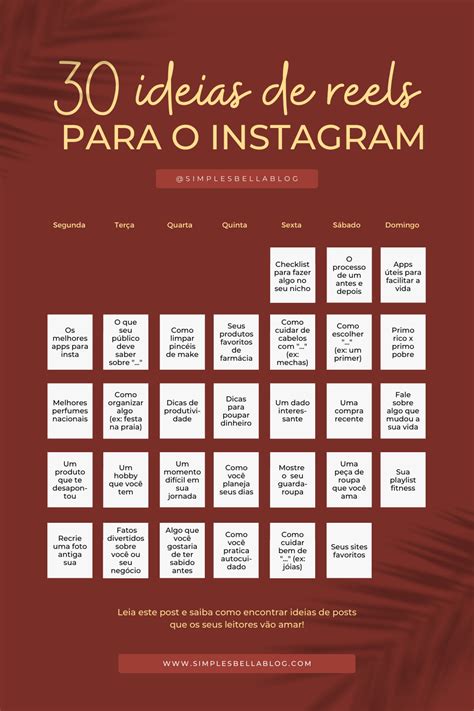 Como Criar 1 Mês De Conteúdo Para O Instagram Instagram Idéias De