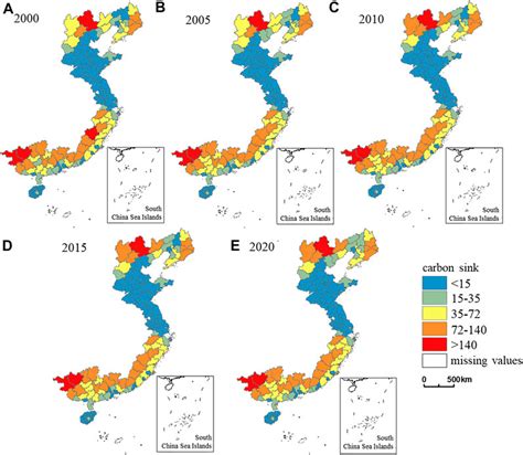 Frontiers The Temporal And Spatial Pattern Evolution Of Land Use