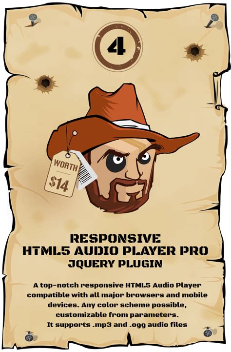 most wanted jquery plugins pack jquery slider html5 audio player