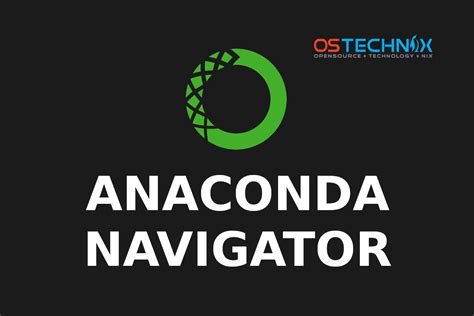 get started with anaconda navigator graphical interface