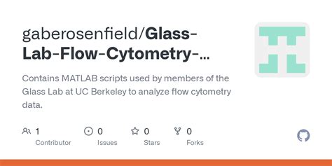 github gaberosenfield glass lab flow cytometry analysis contains