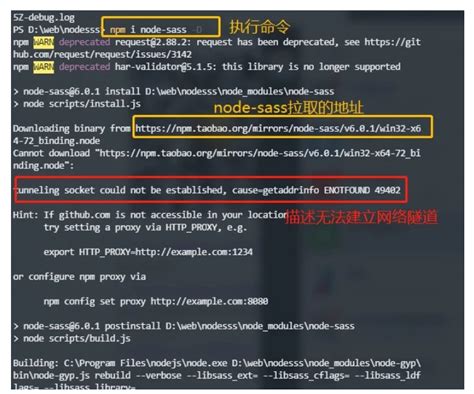 全网最全解决node sass安装失败总结 阿里云开发者社区