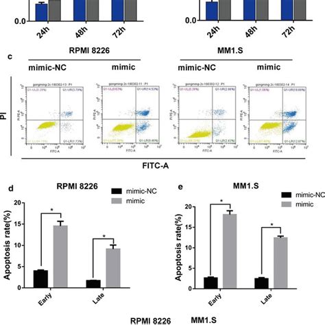 Overexpression Of Mir 302b Suppressed Cell Proliferation And Promoted